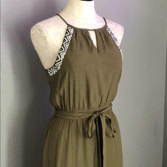 Fate | Dresses | Fate Beaded Halter Maxi Dress | Poshmark